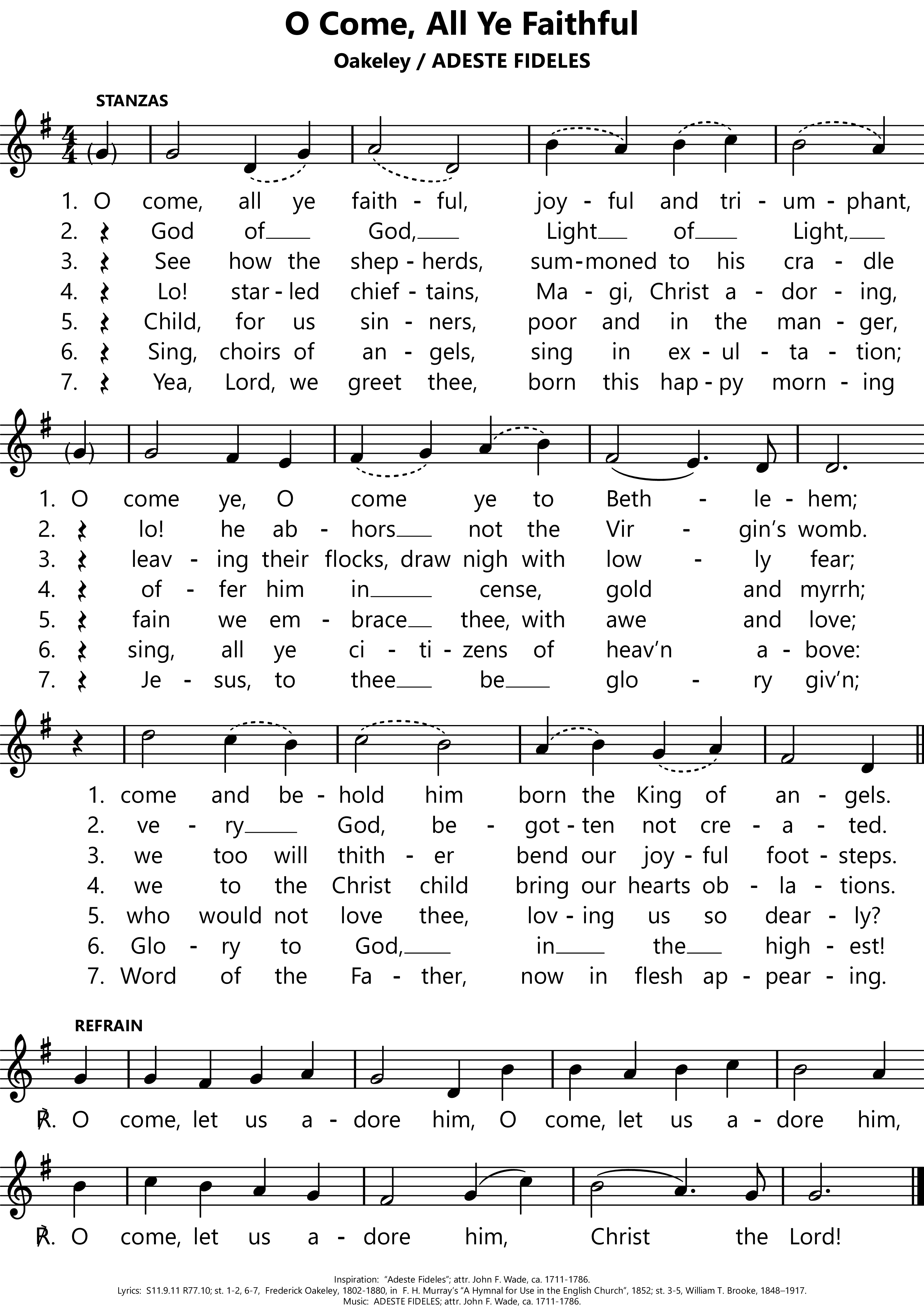 Hymn Tunes